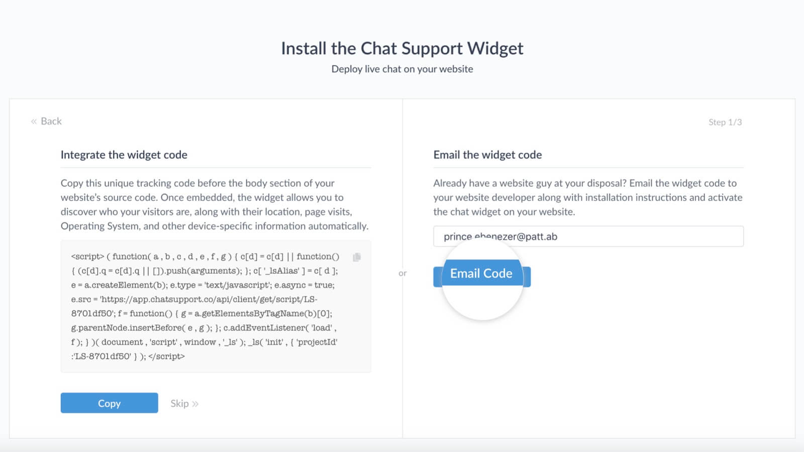 Get Started With ChatSupport - ChatSupport.co