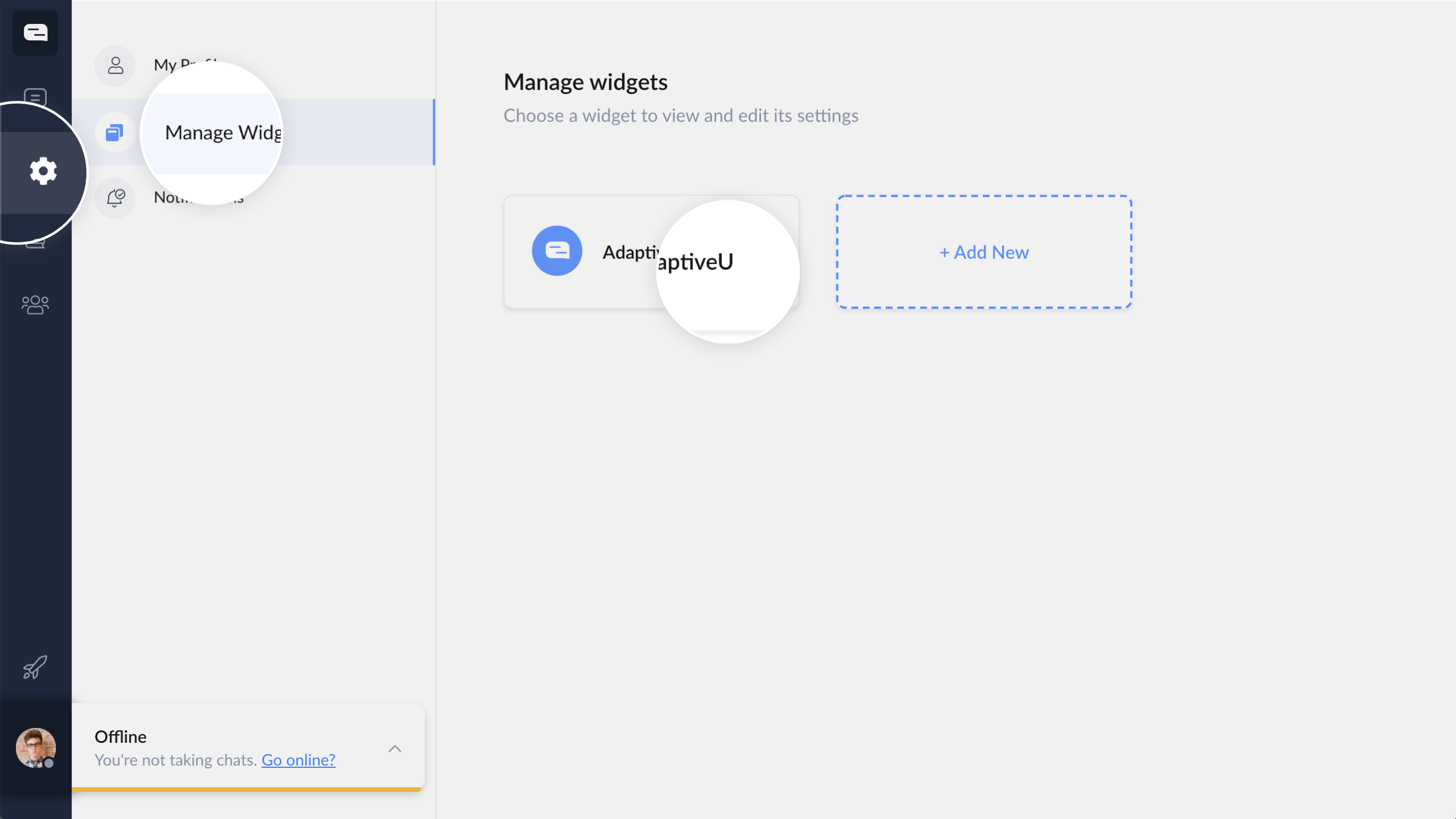 Configure Lead Capture Widget - ChatSupport.co